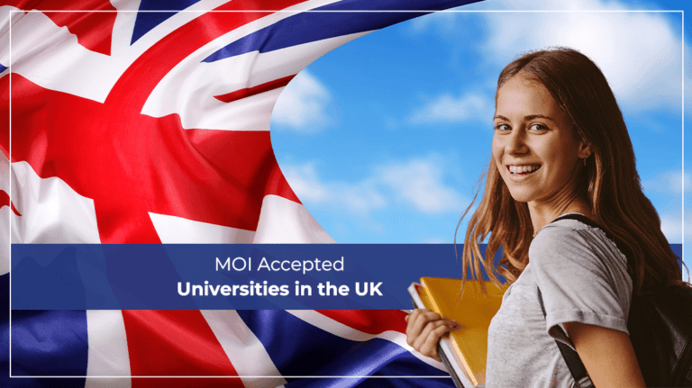 MOI Accepted Universities In UK – Updated 2026 List