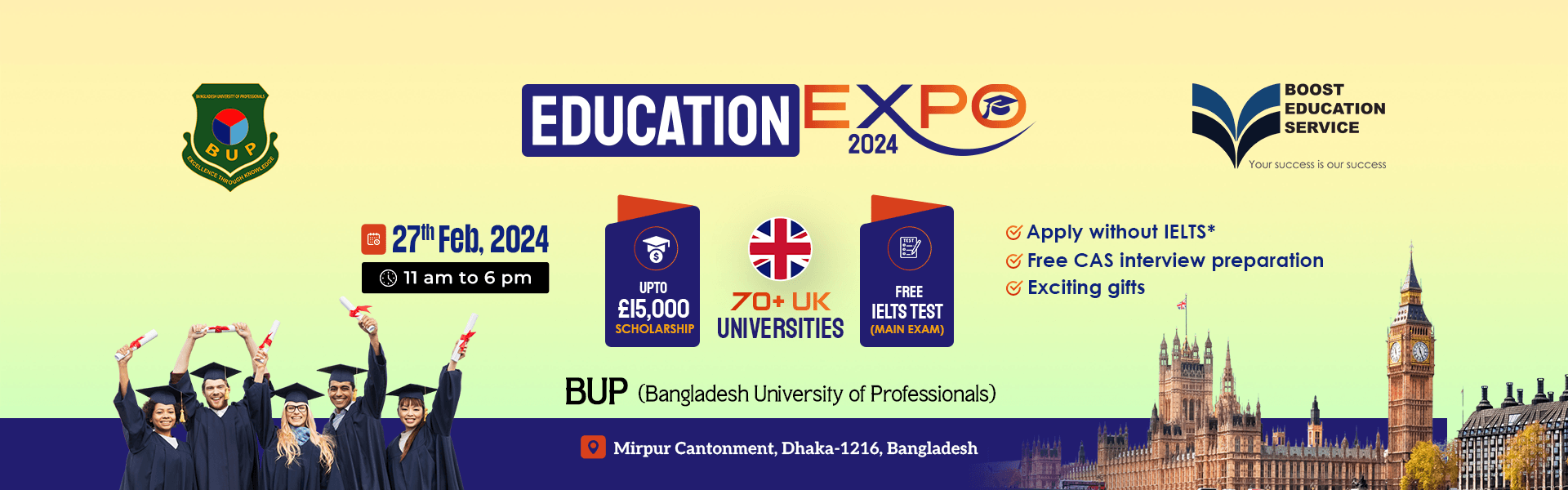 Education Expo In Bangladesh 2025 - Boost Education Service
