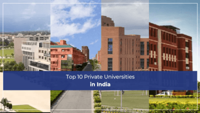 Top Private Universities In India - Fees, Placements, NIRF