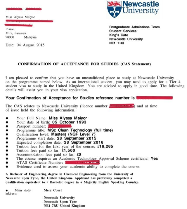 What Is A CAS Letter? UK Student Visa Guide 2026